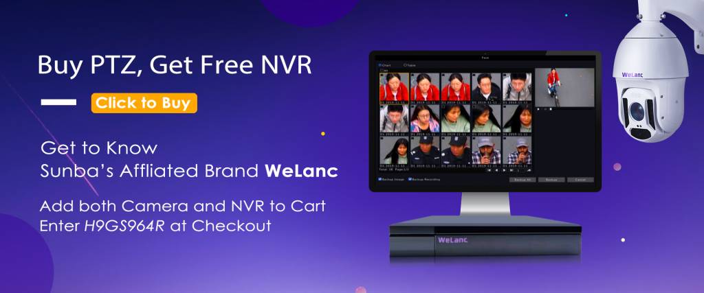 SUNBA | Master of PTZ Security Cameras - For Home and Small Business