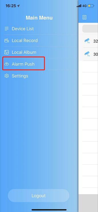 Enable Smartphone Motion Snapshot Push Alert - Sunba Technology