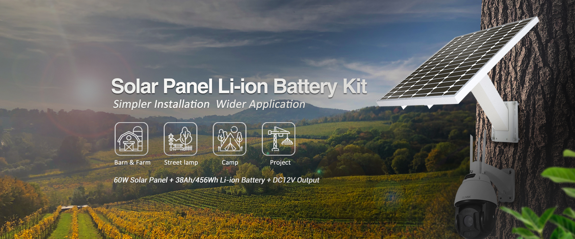 SUNBA | Premium Engineering. Durable Outdoor Surveillance