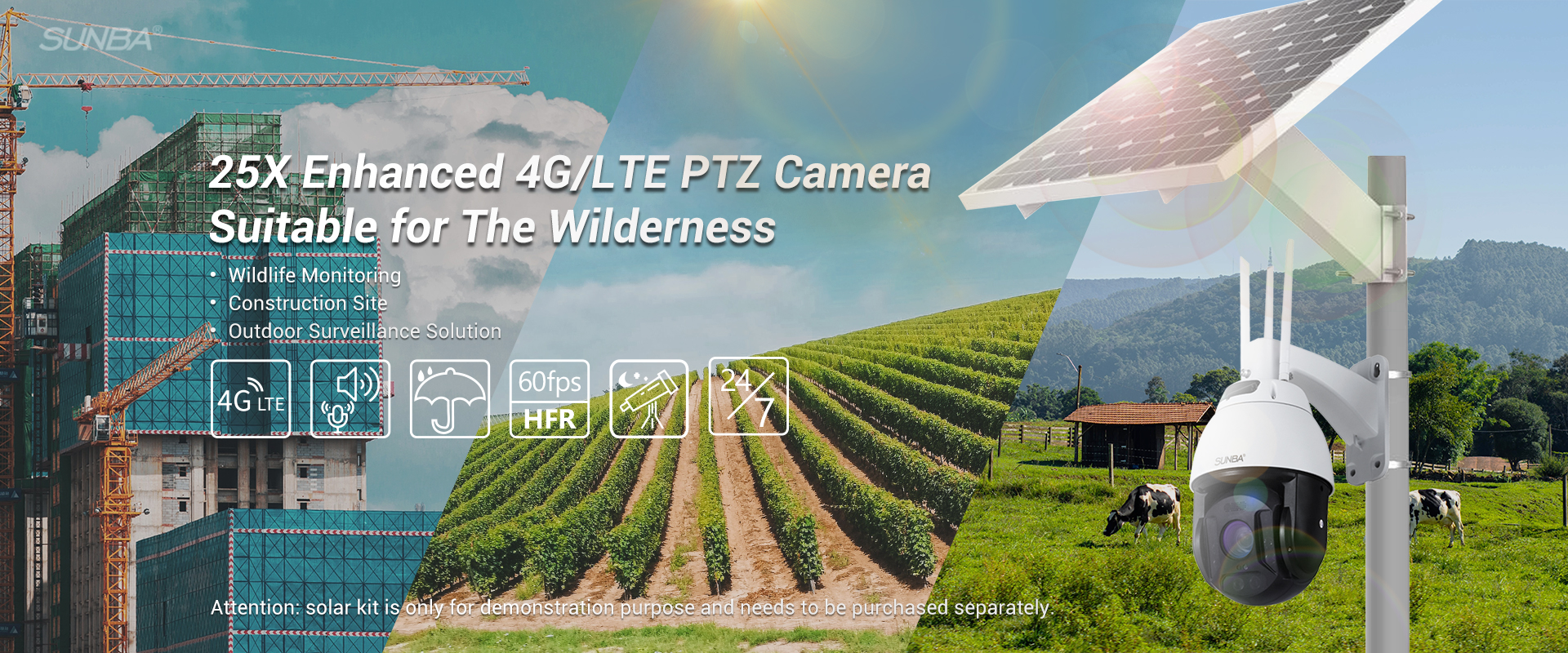 SUNBA | Premium Engineering. Durable Outdoor Surveillance